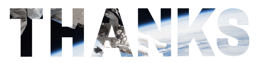 Thank you, your sign-up request was successful ! - From Space With Love