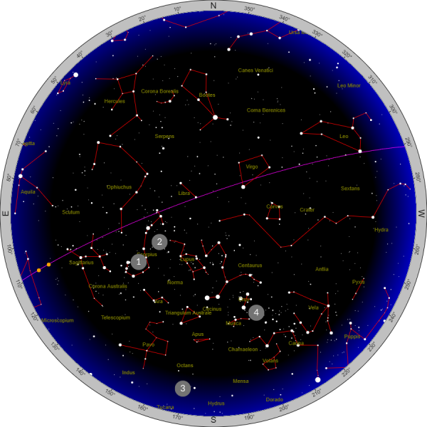 Stargazing from April to May 2025 - Follow the guide!